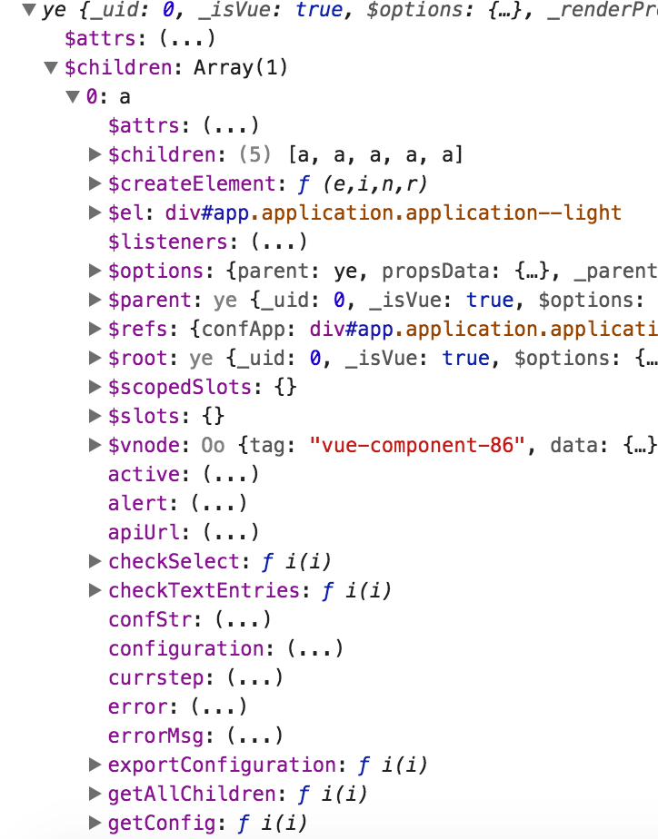 How to call methods of a VueJS app from outside - rent-a-hero
